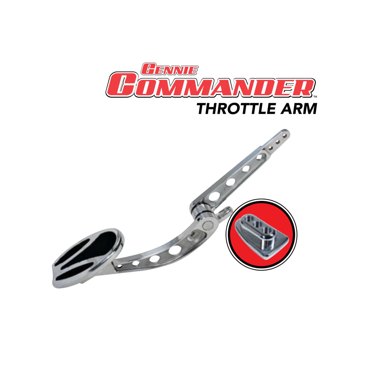 Commander Throttle Arm — Zipper Motors